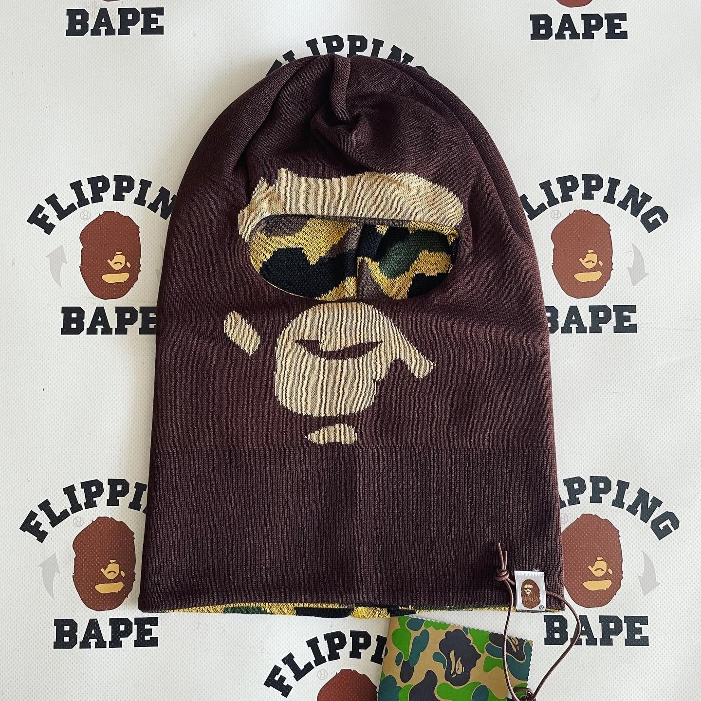 Bape BAPE APE HEAD REVERSIBLE KNIT BALACLAVA | Grailed