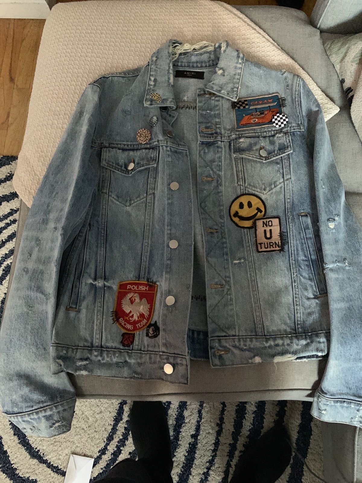 Amiri Amiri Denim Concert Trucker Jacket | Grailed