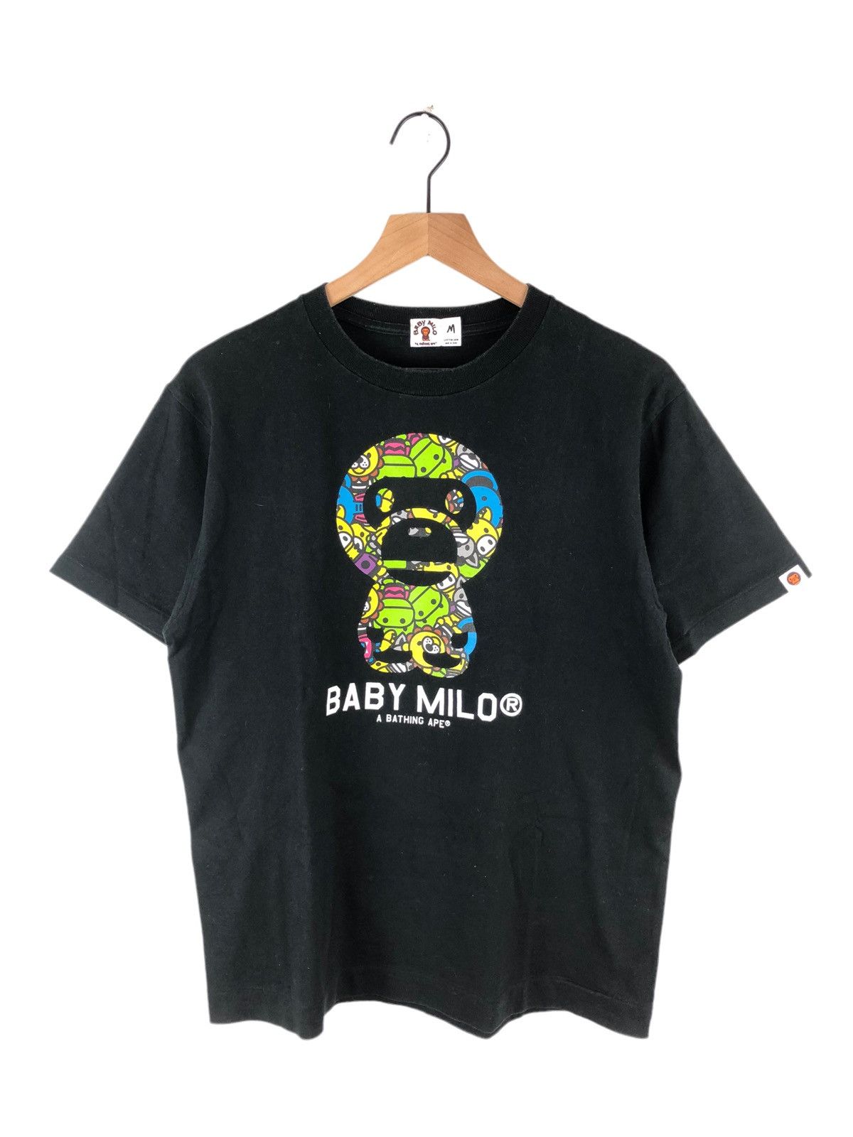 Bape OG Bape Milo Animal Logo Print Tee | Grailed