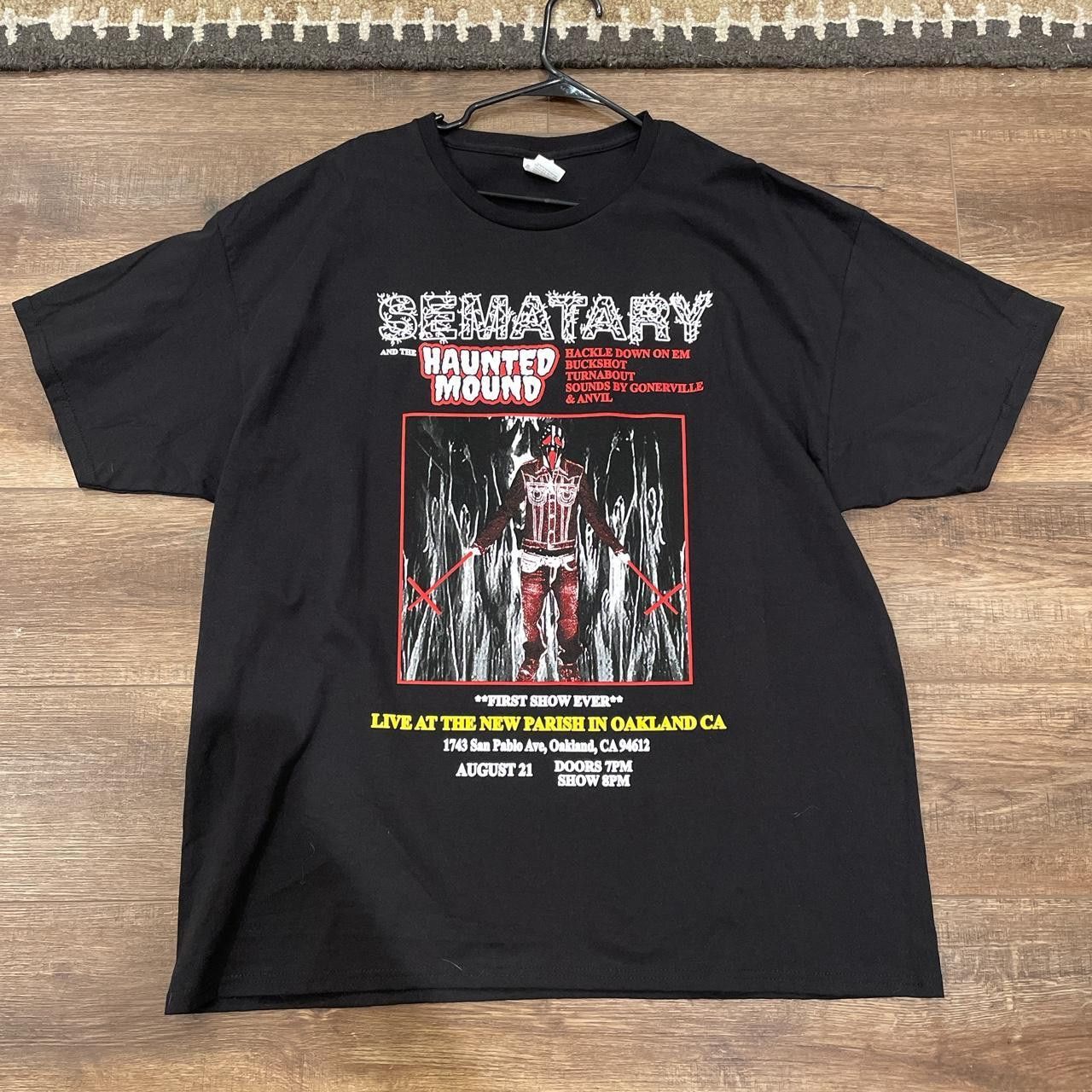 Haunted Mound Sematary haunted mound first show shirt | Grailed