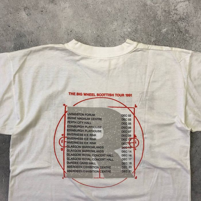 Vintage 1991 Runrig The Big Wheel Scottish Tour T Shirt Vintage | Grailed