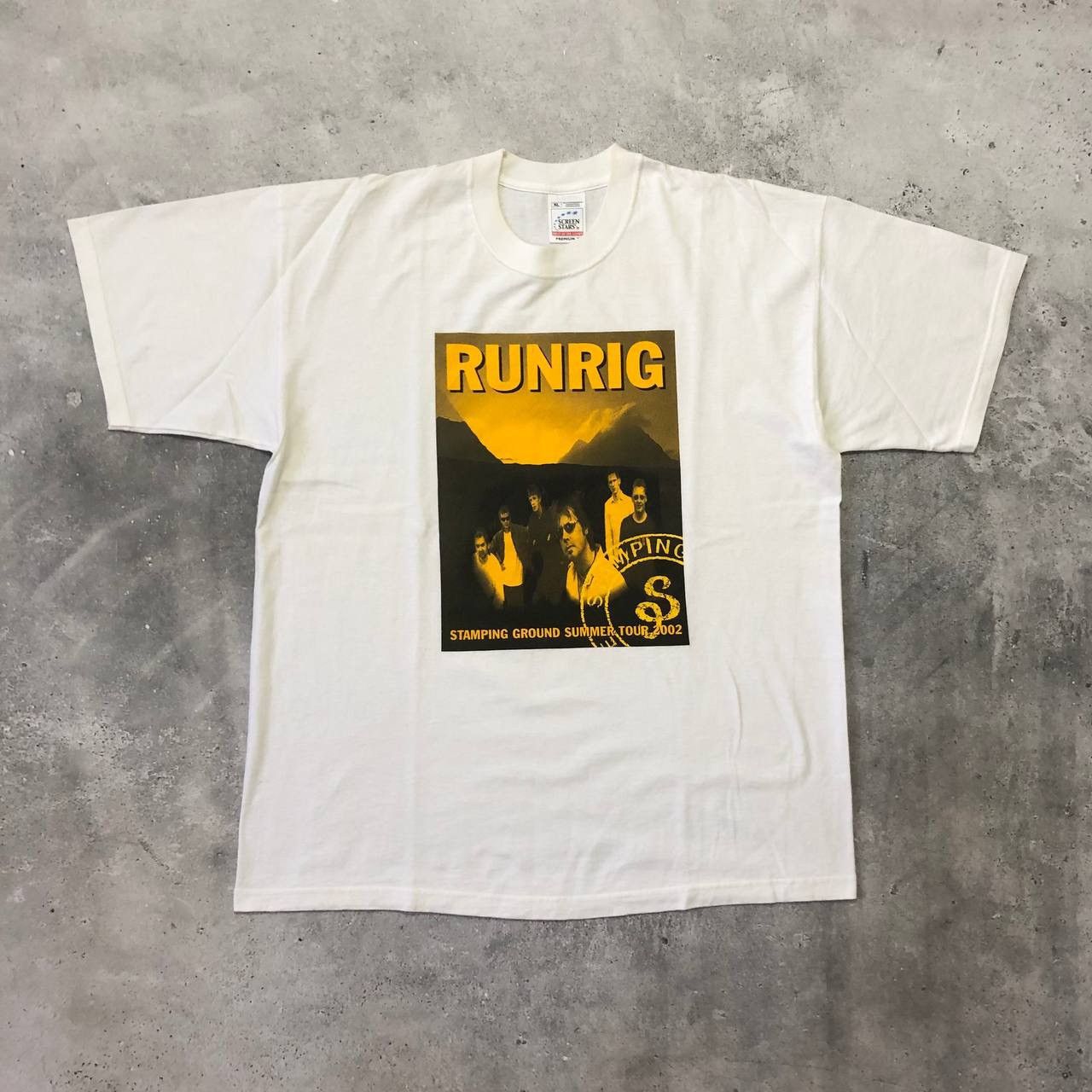 Vintage 2002 Runrig The Stamping Ground Tour T Shirt Vintage | Grailed