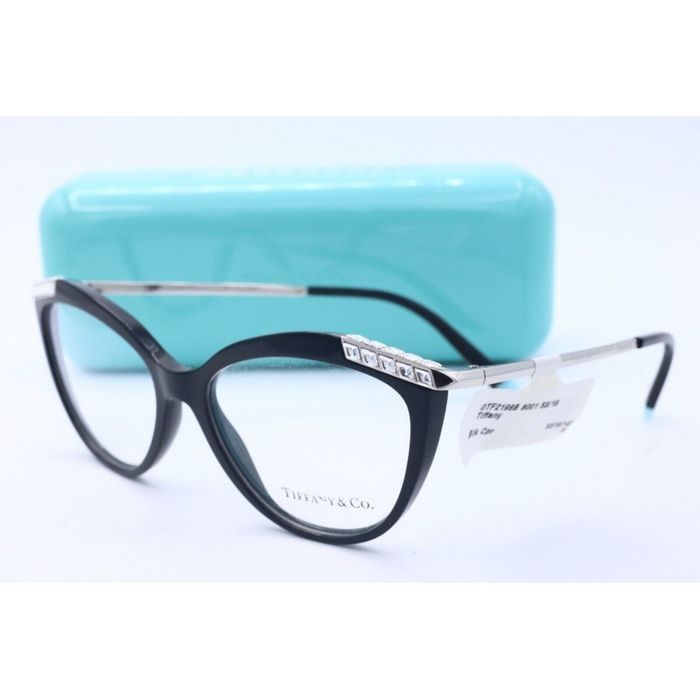 Tiffany & Co. New Tiffany & Co. TF 2198-B 8001 Cat Eye Black Eyeglasses ...