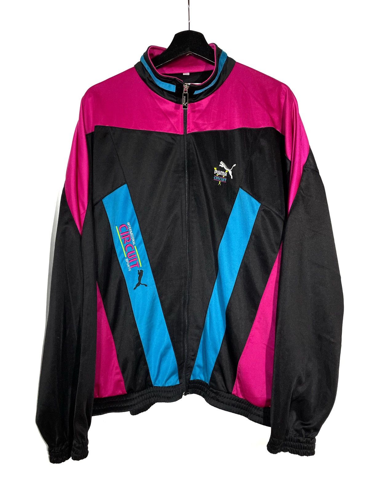 Puma × Vintage Puma ISC 100% Polyester Jacket Made In Singapore | Grailed