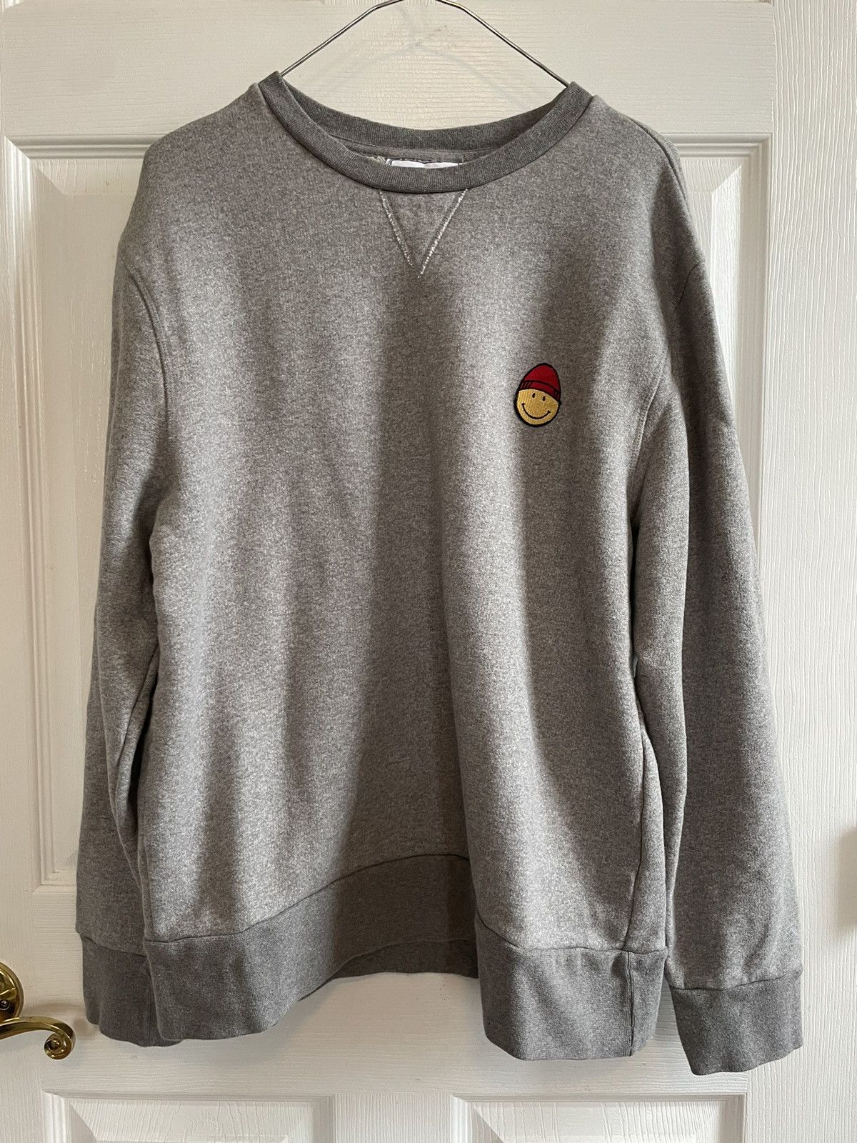 AMI Grail AMI / Smiley collab crewneck | Grailed