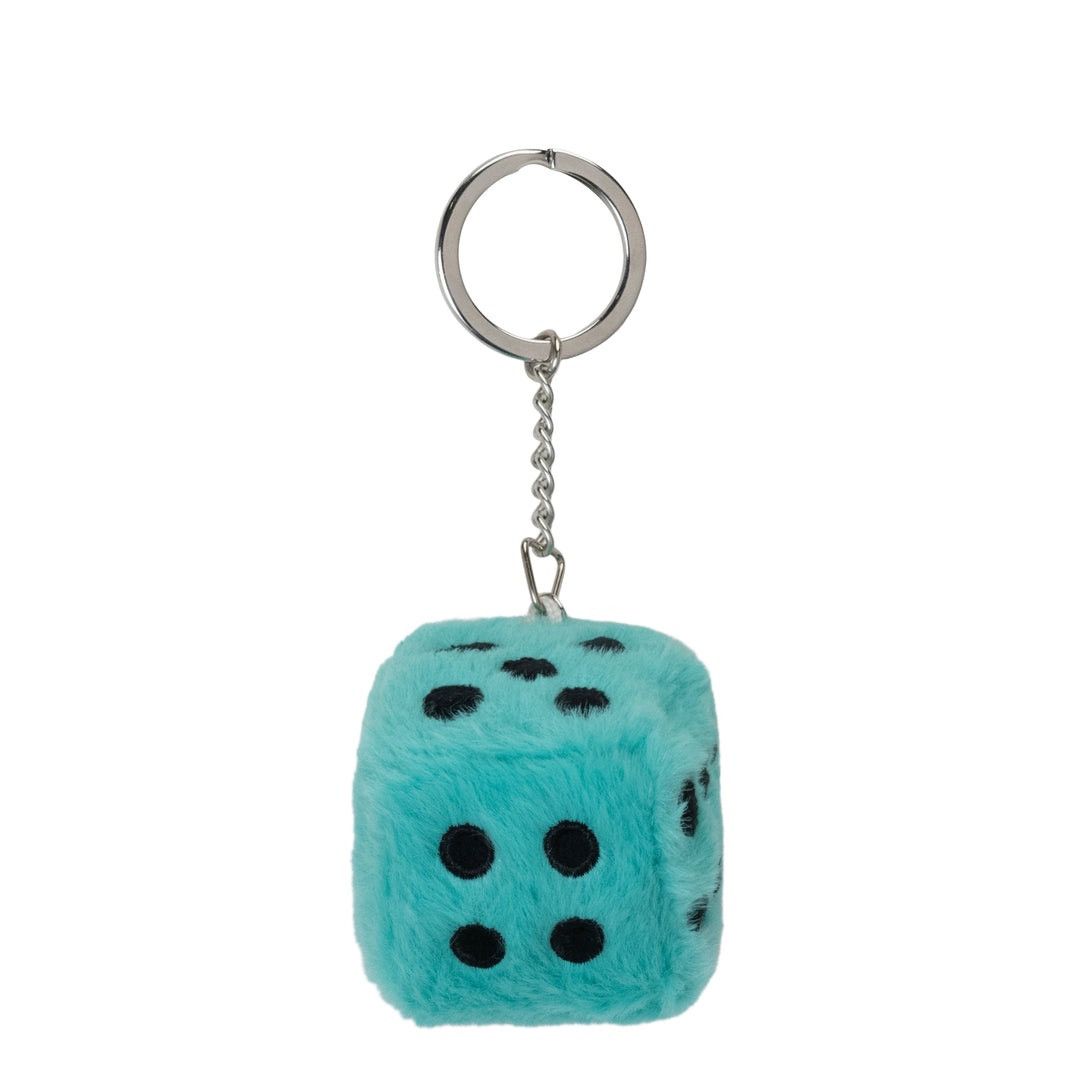 Hype × Streetwear × Stussy Stussy Lucky Charm FUZZY DICE KEYCHAIN in ...