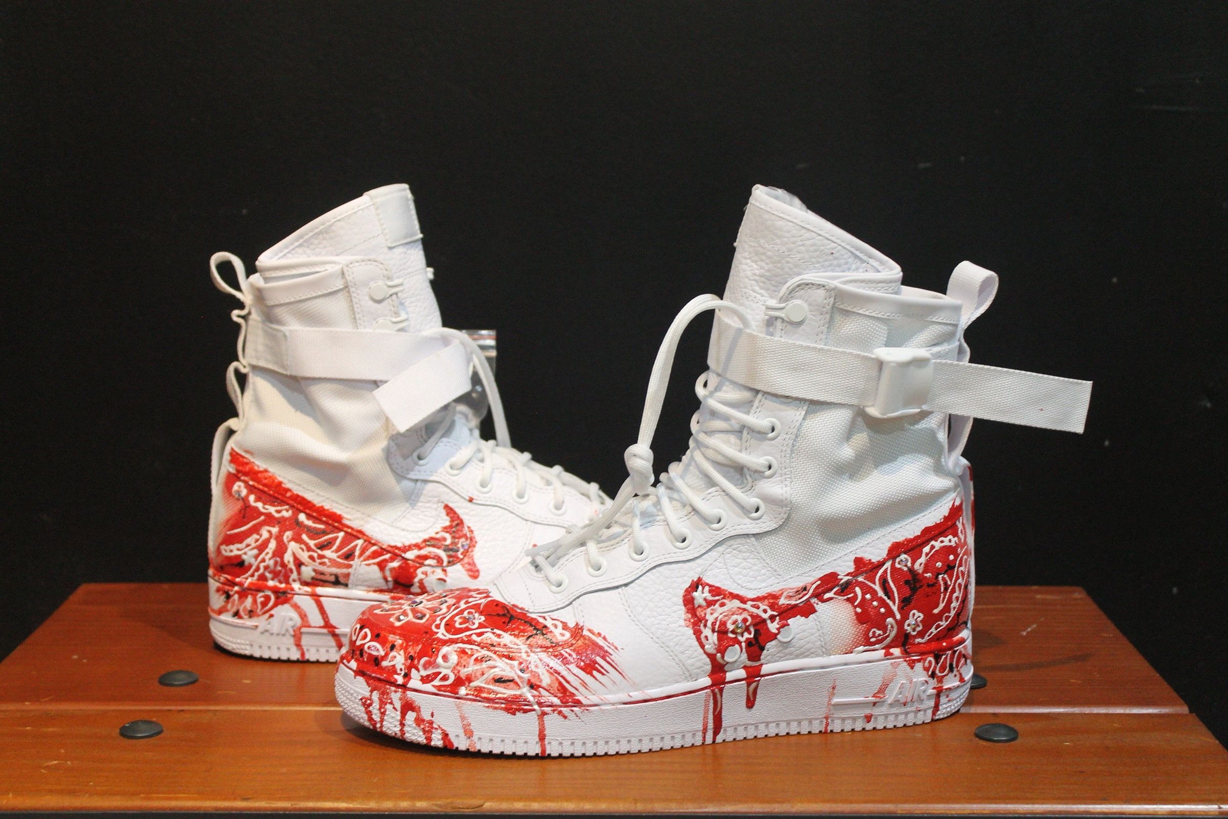 Nike ‘BLOODY SHOES’ SF1 | Grailed