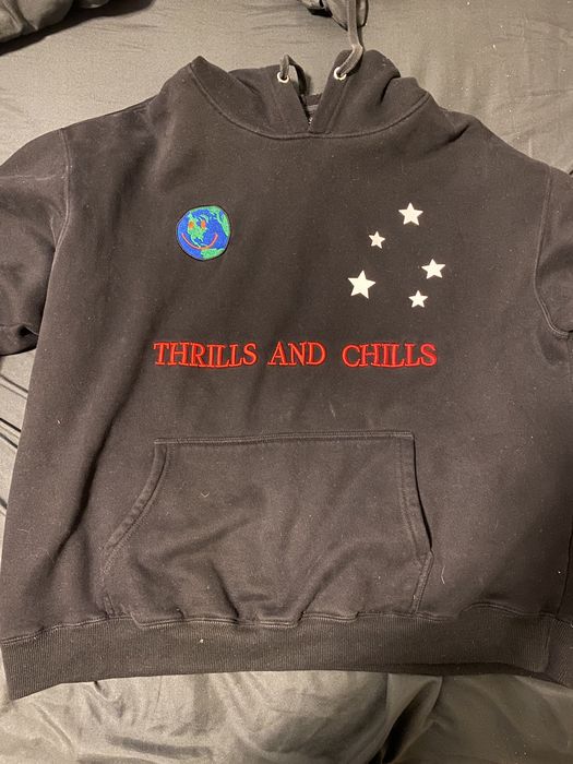 Travis Scott Travis Scott Thrills and Chills hoodie | Grailed