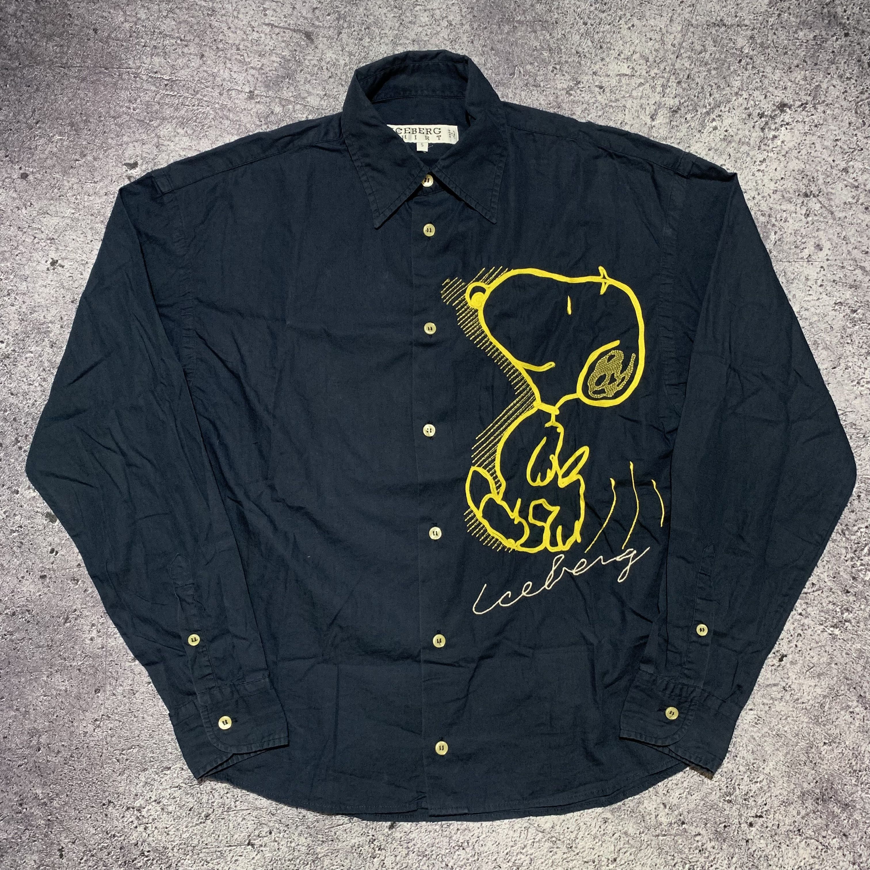 Iceberg × Peanuts Iceberg x Snoopy Long Sleeve Shirt | Grailed