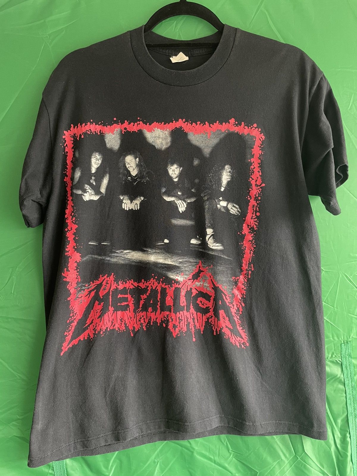Band Tees × Streetwear × Vintage 1990 Metallica Europe and North ...