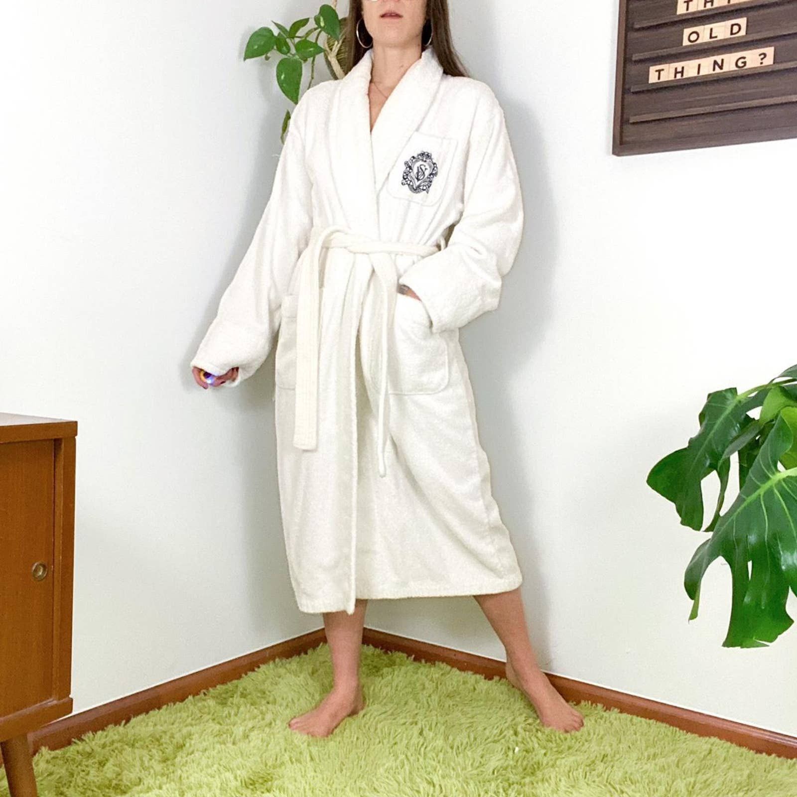 Victoria's Secret 90s Vintage Off White Terry Cloth Victoria’s Secret ...