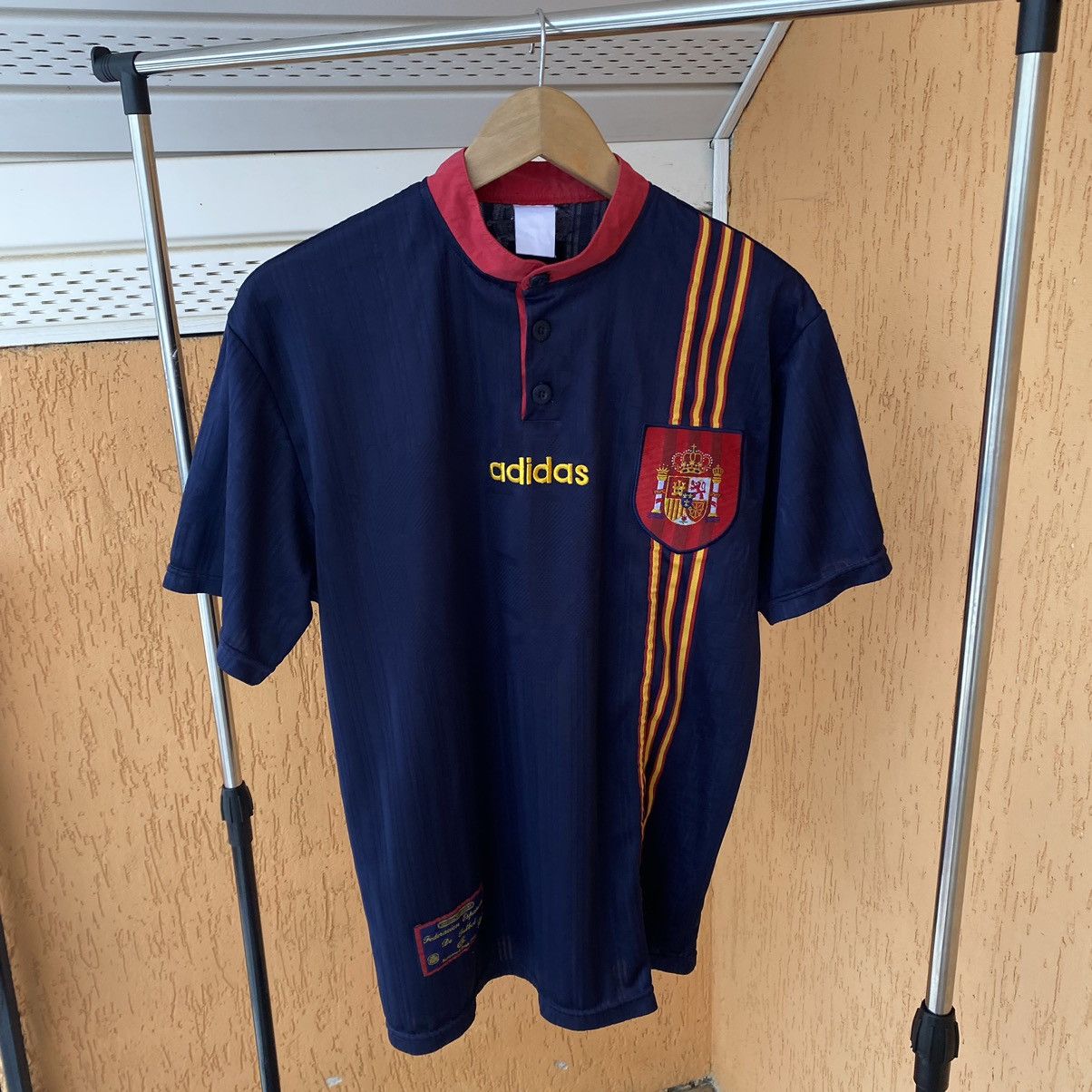 Adidas × Soccer Jersey × Vintage Spain National Team 1996 1998 Jersey ...