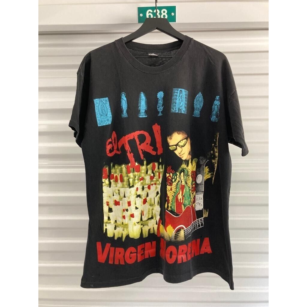 Vintage Vintage El Tri Virgen Morena Song 90s t-shirt size XL Rare ...