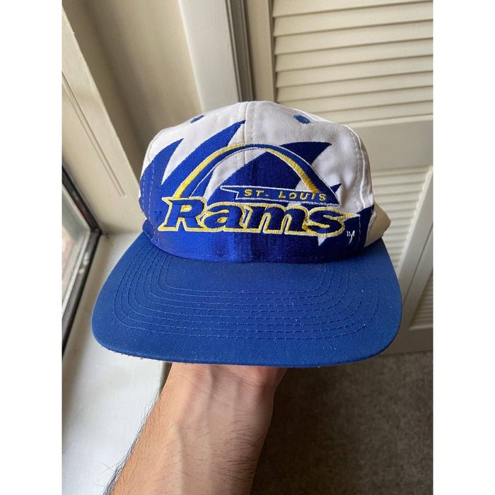 Vintage Vintage 90’s Logo 7 Shark Tooth Rams NFL Snapback Hat | Grailed