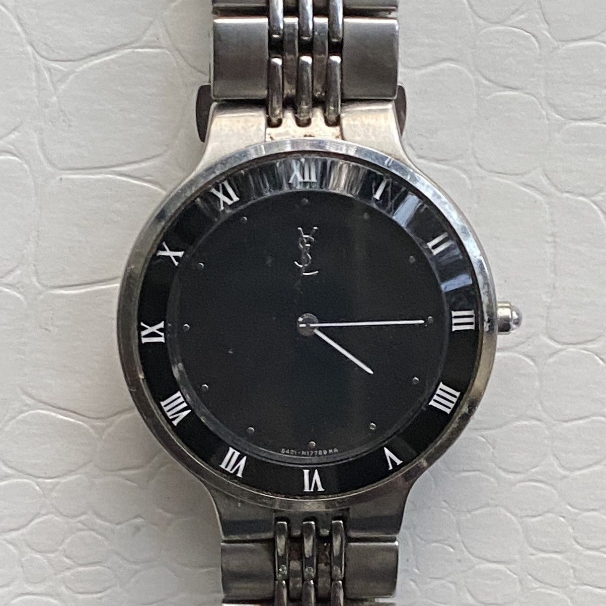 Saint Laurent Paris Saint Laurent YSL Authentic Big Men’s Rare Watch ...