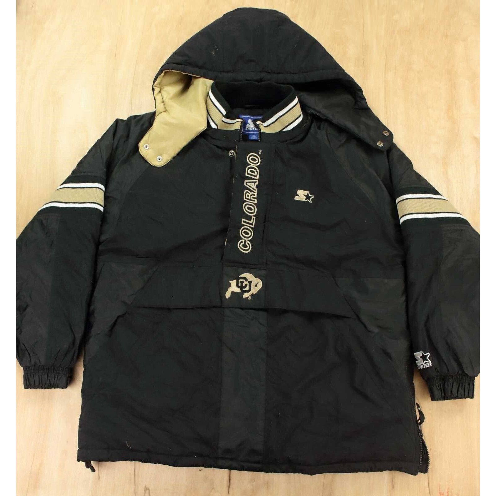Starter vtg 00s y2k STARTER anorak jacket XL University of Colorado ...