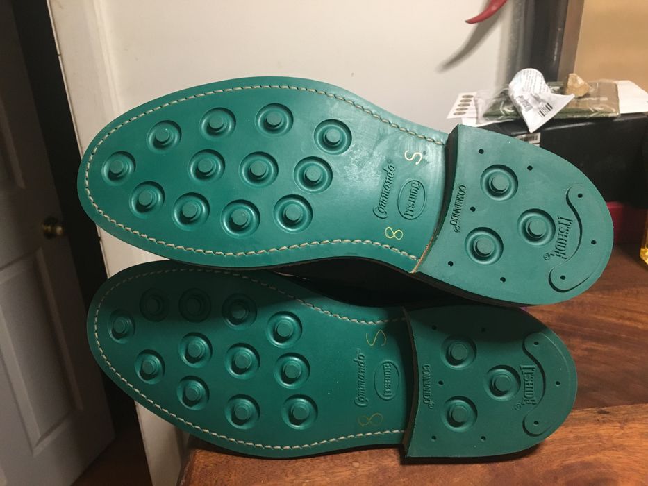 Trickers Green suede Trickers | Grailed