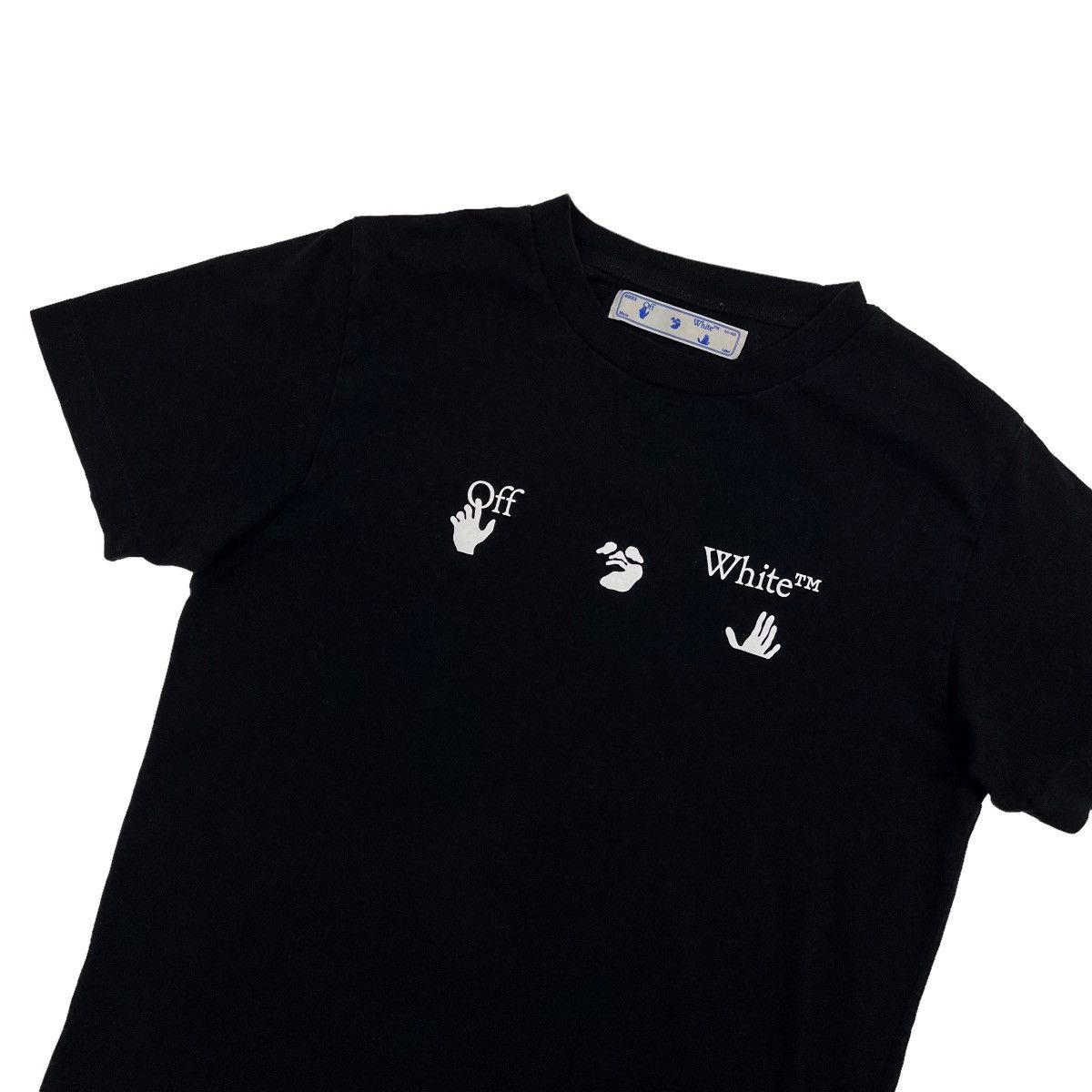 Off-White Off-White Hand Logo T Shirt | Grailed