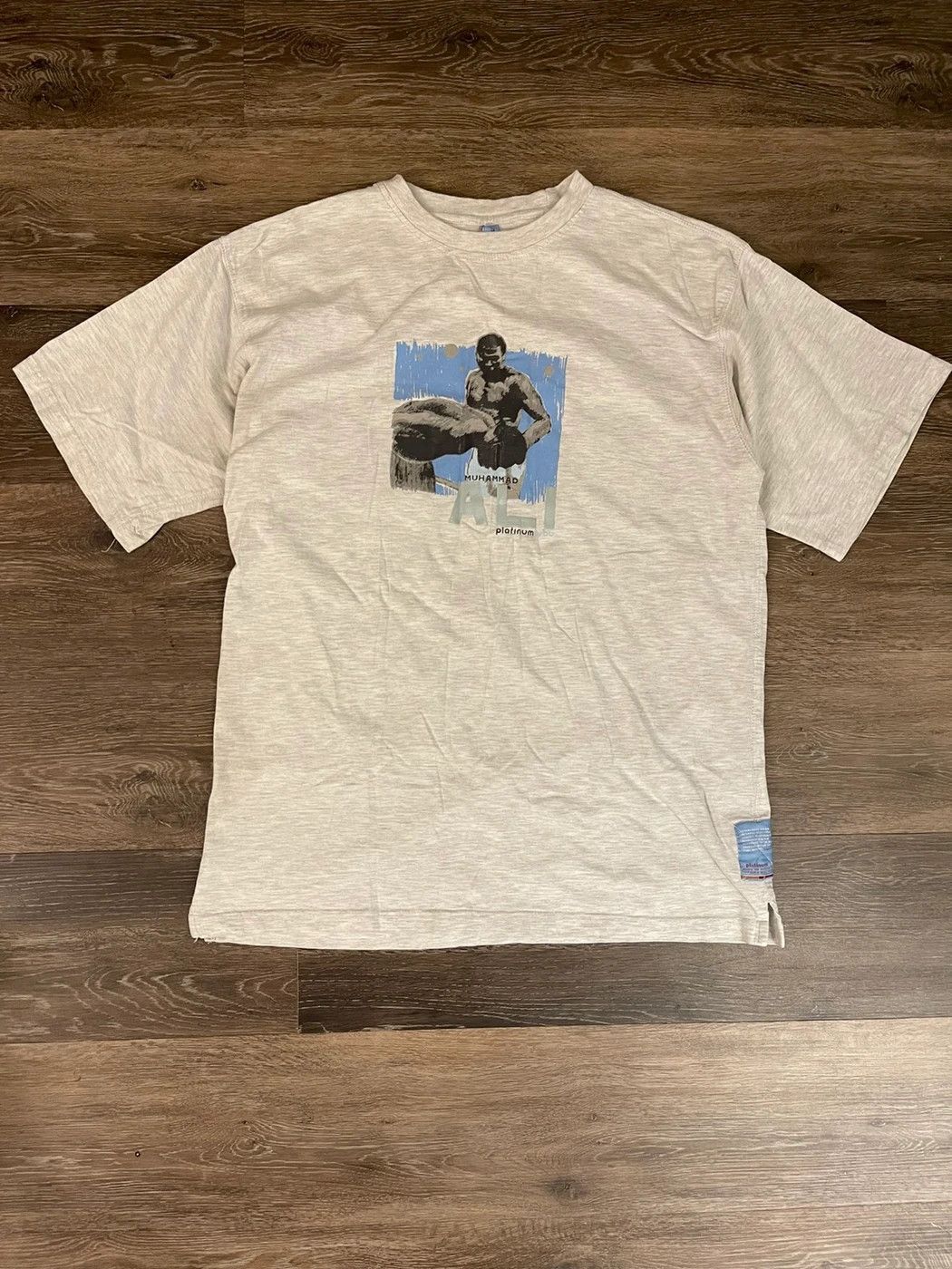Fubu × Vintage FUBU Platinum “Muhammad Ali” Tee Shirt (L) | Grailed