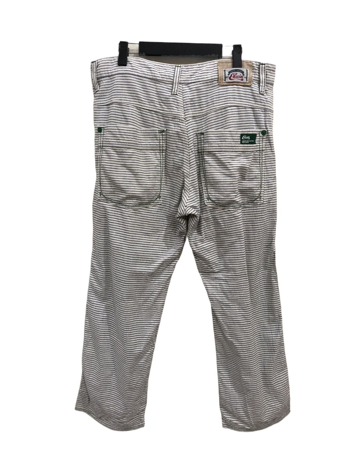 Edwin Japanese Brand Edwin Striped Design Casual Pant | Grailed