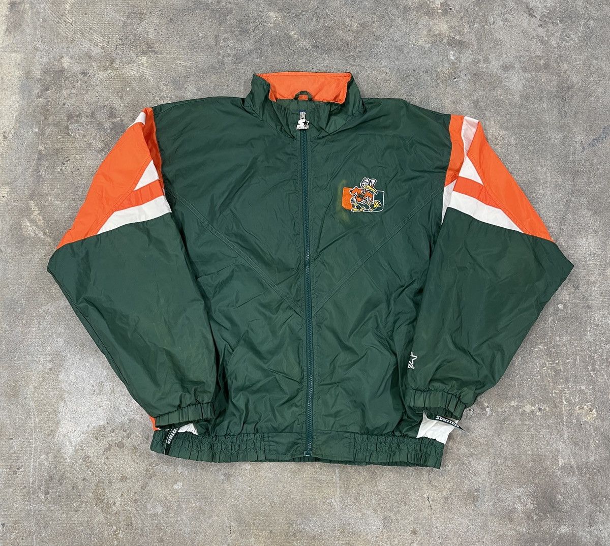 American College × Starter × Vintage Vintage 90s University of Miami ...