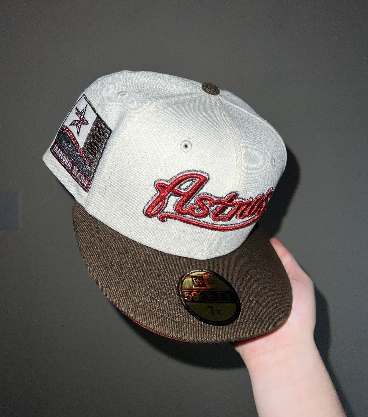 New Era HOUSTON ASTROS SCRIPT TRAVIS SCOTT NEW ERA FITTED HAT GITD ...