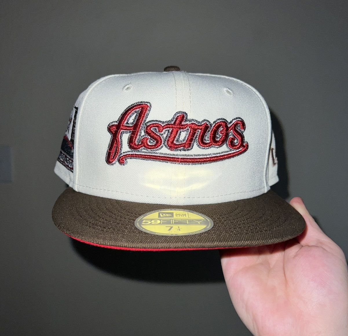 New Era HOUSTON ASTROS SCRIPT TRAVIS SCOTT NEW ERA FITTED HAT GITD ...