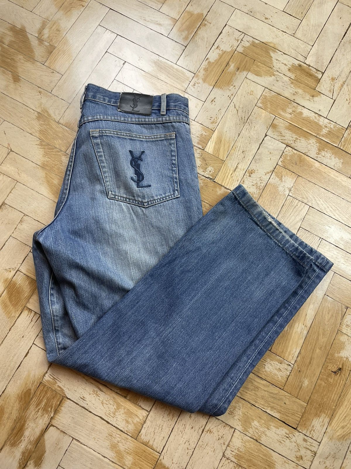 Streetwear × Vintage × Yves Saint Laurent Yves Saint Laurent YSL Logo ...