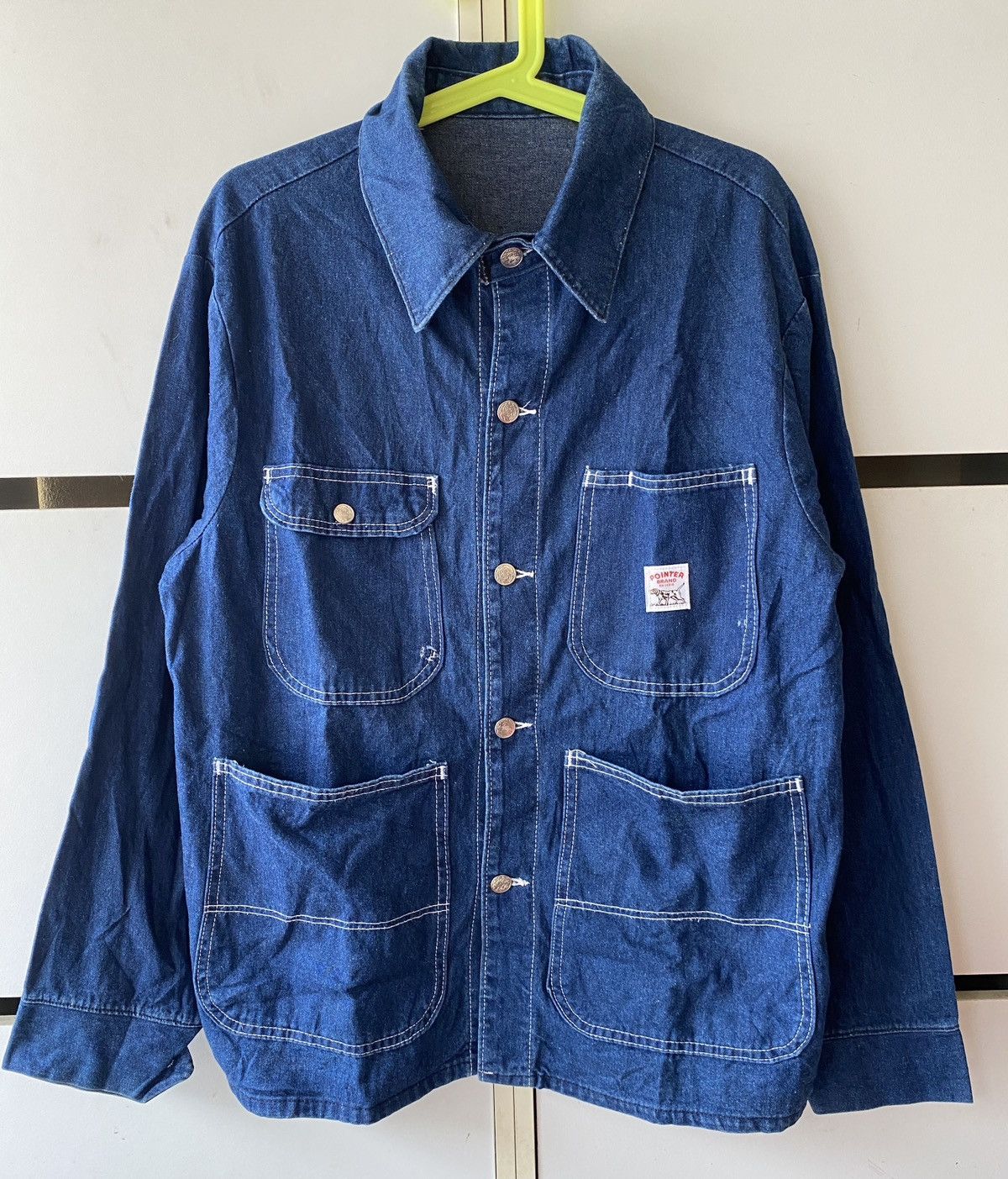 Vintage VINTAGE POINTER CHORE DENIM JACKET | Grailed