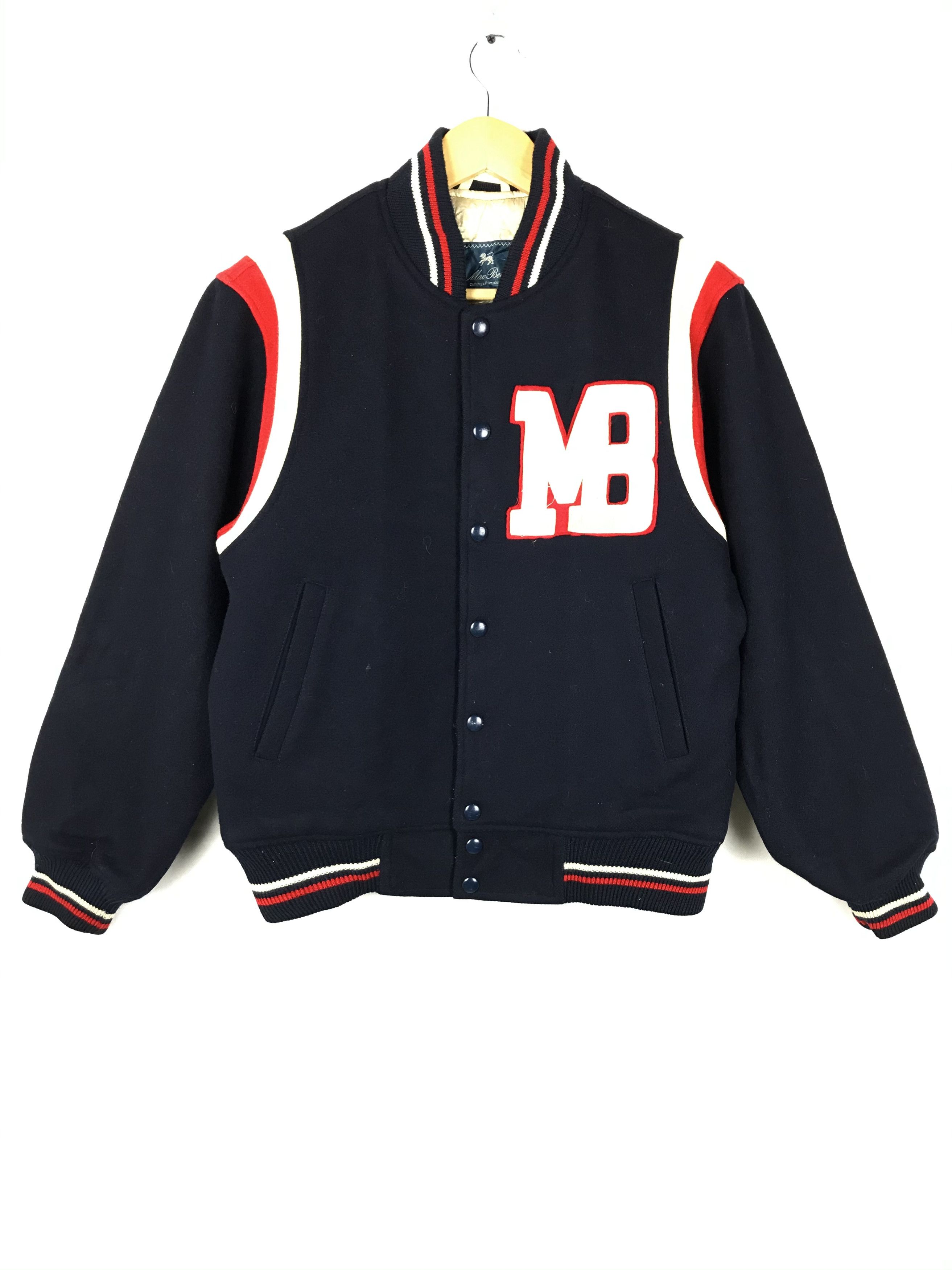 Macbeth × Varsity Jacket × Vintage JK116 Vintage Macbeth Varsity Jacket ...