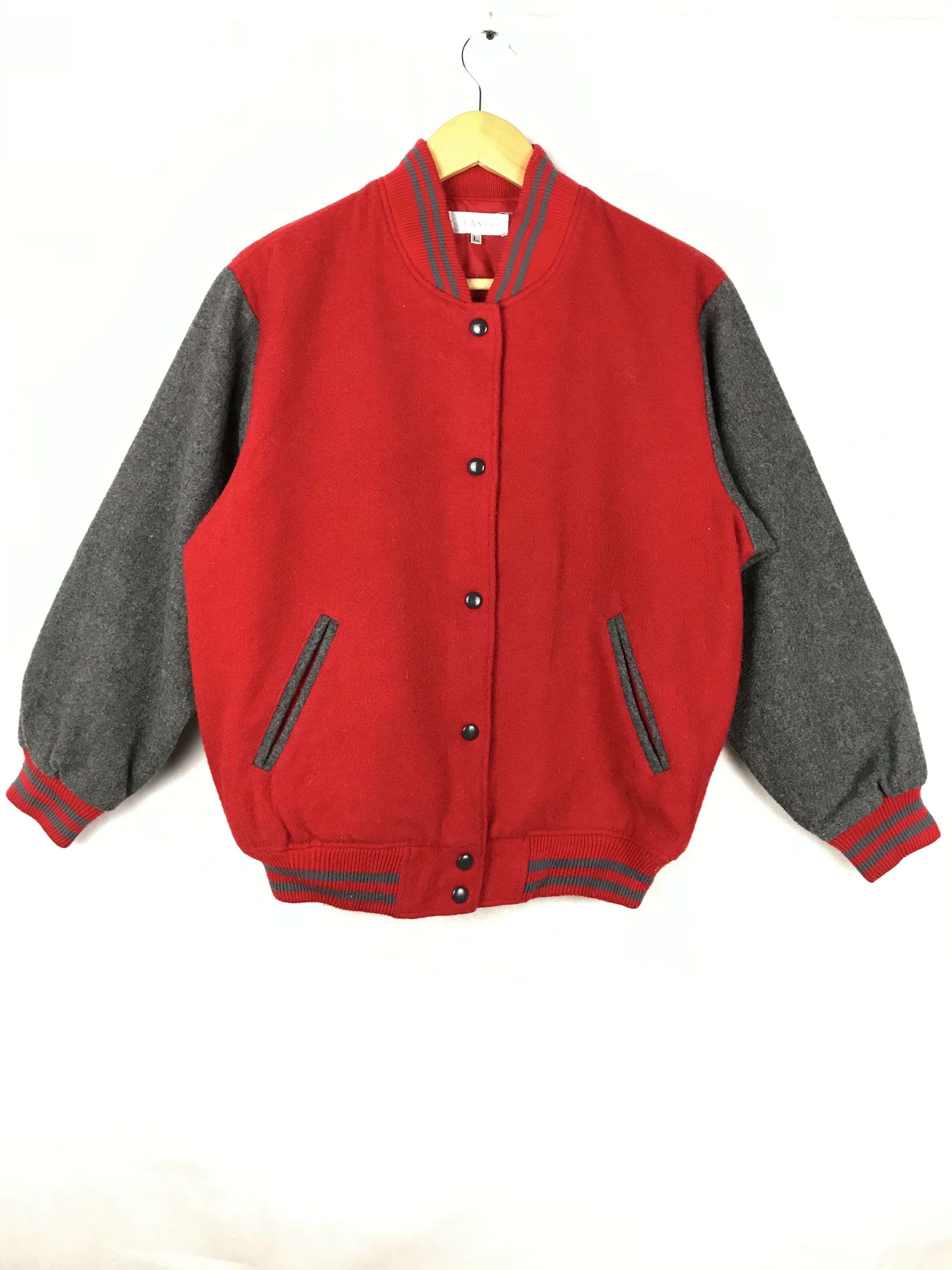 Japanese Brand × Varsity Jacket × Vintage JK118 Vintage Cassy Varsity ...