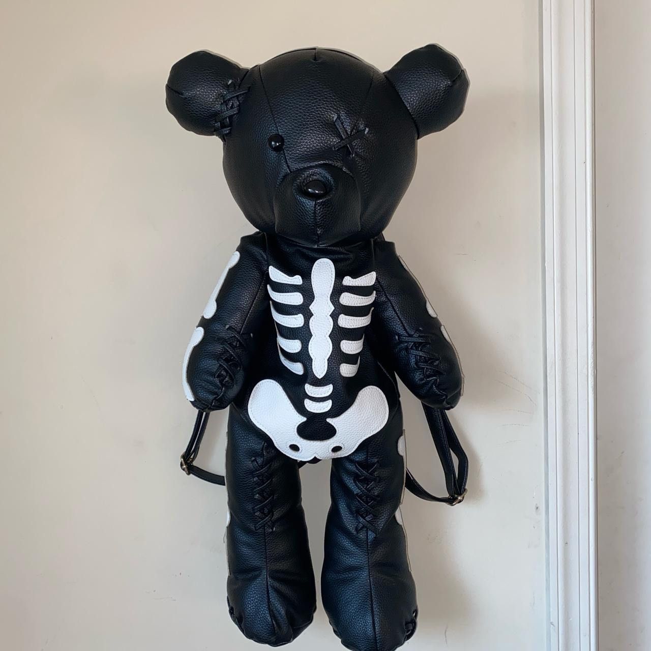 Japanese Brand × Streetwear × Vintage Teddy Skeleton Bear Plush Toy ...