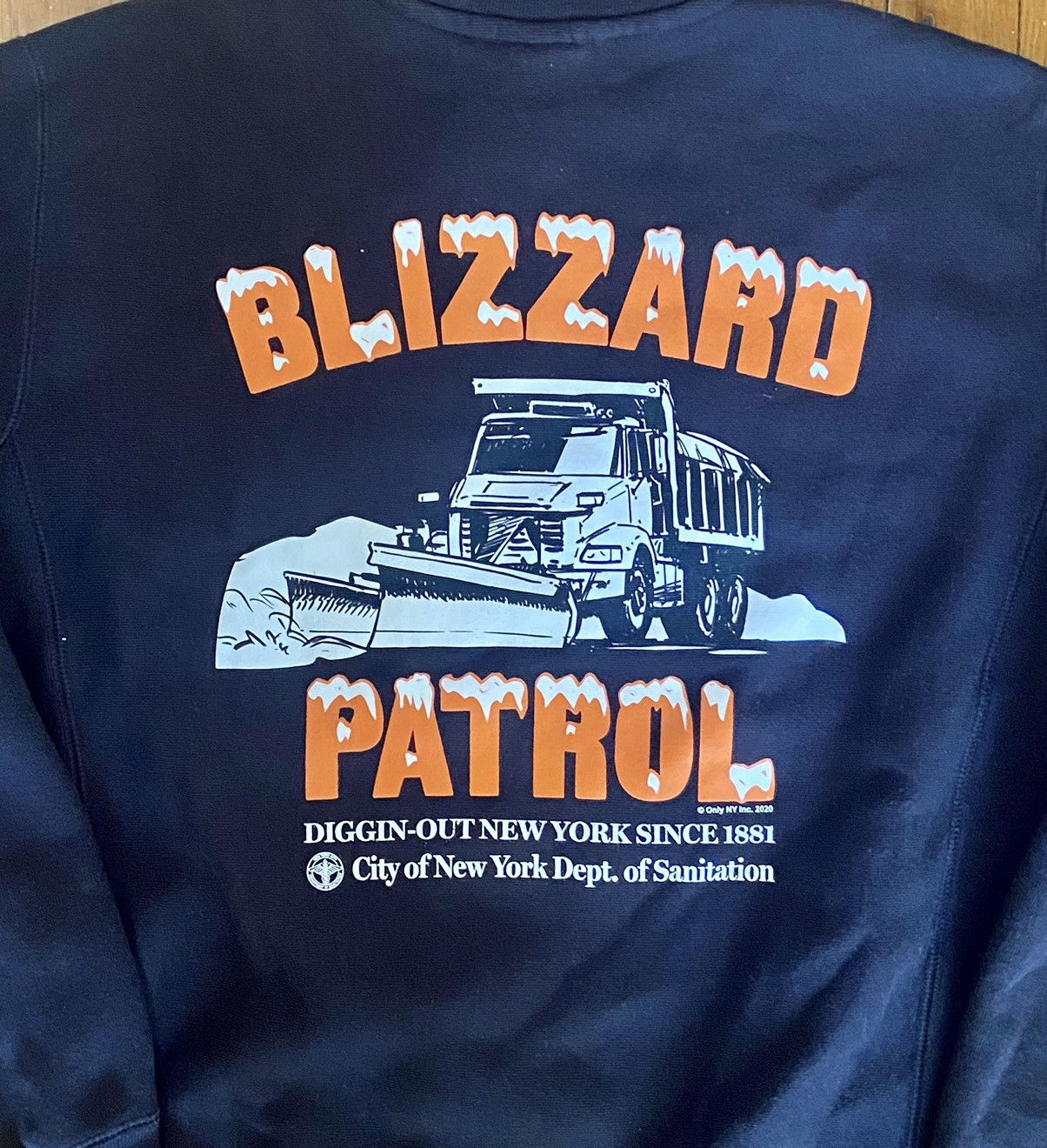Only NY ONLY NY DSNY DEPT OF SANITATION BLIZZARD PATROL RARE CREW | Grailed