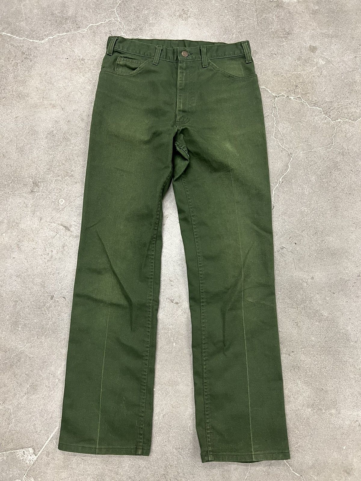 Streetwear × Vintage Vintage forest service pants faded twill made USA ...