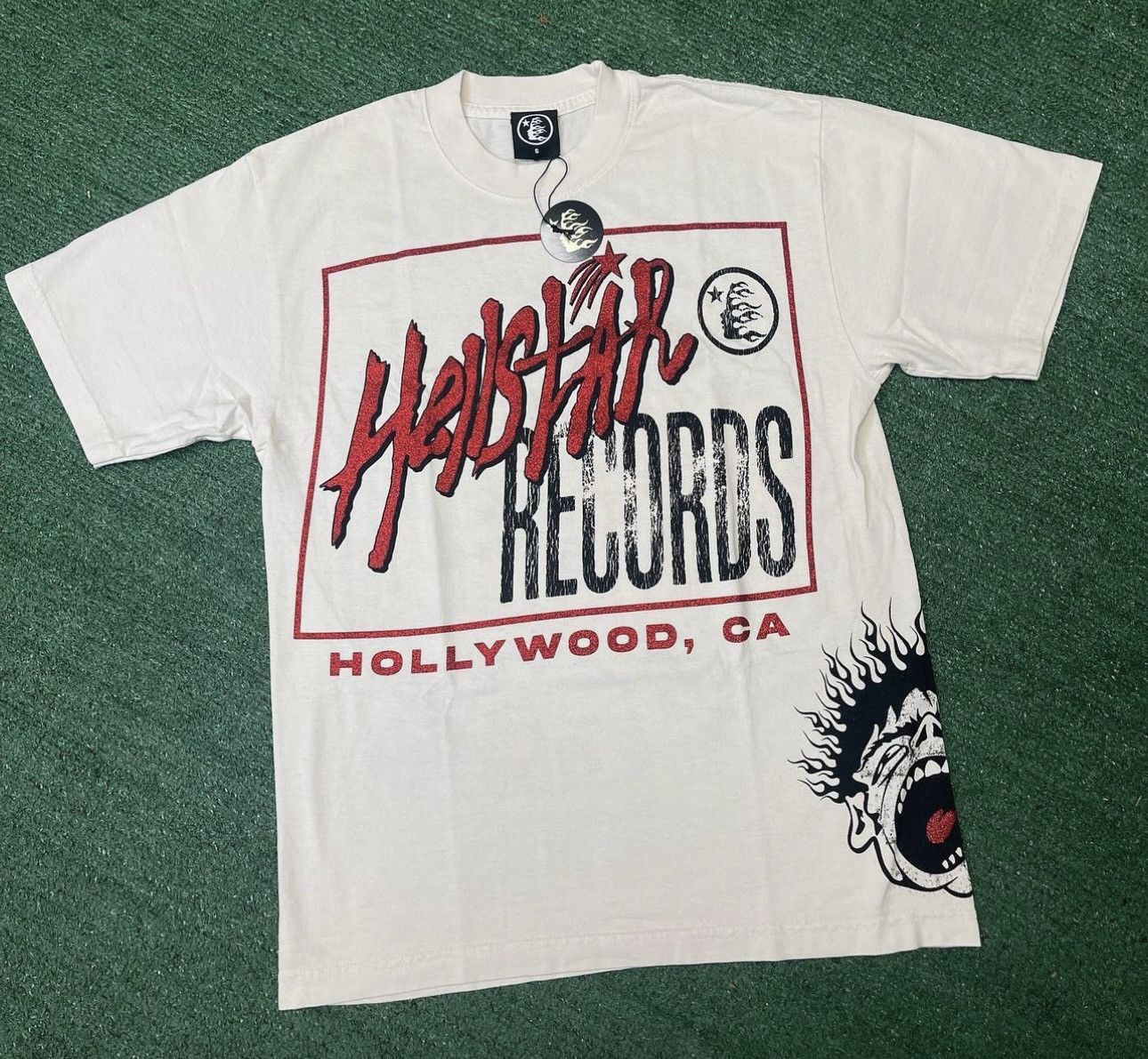 Designer × Streetwear Hellstar Studios “Hellstar Records” T-Shirt ...