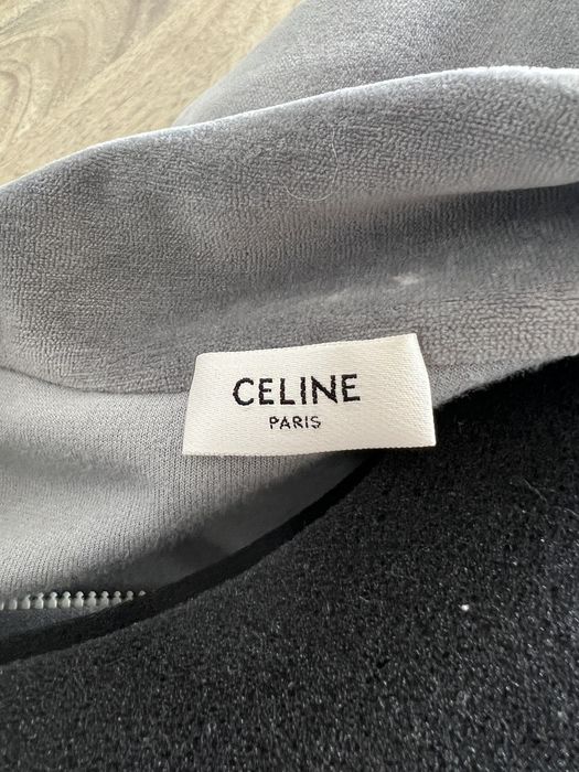 Celine Celine FW22 Velour Velvet track jacket tracksuit | Grailed