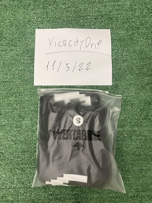 Vertabrae Vertebrae Straight Legged Sweatpants Black/White | Grailed