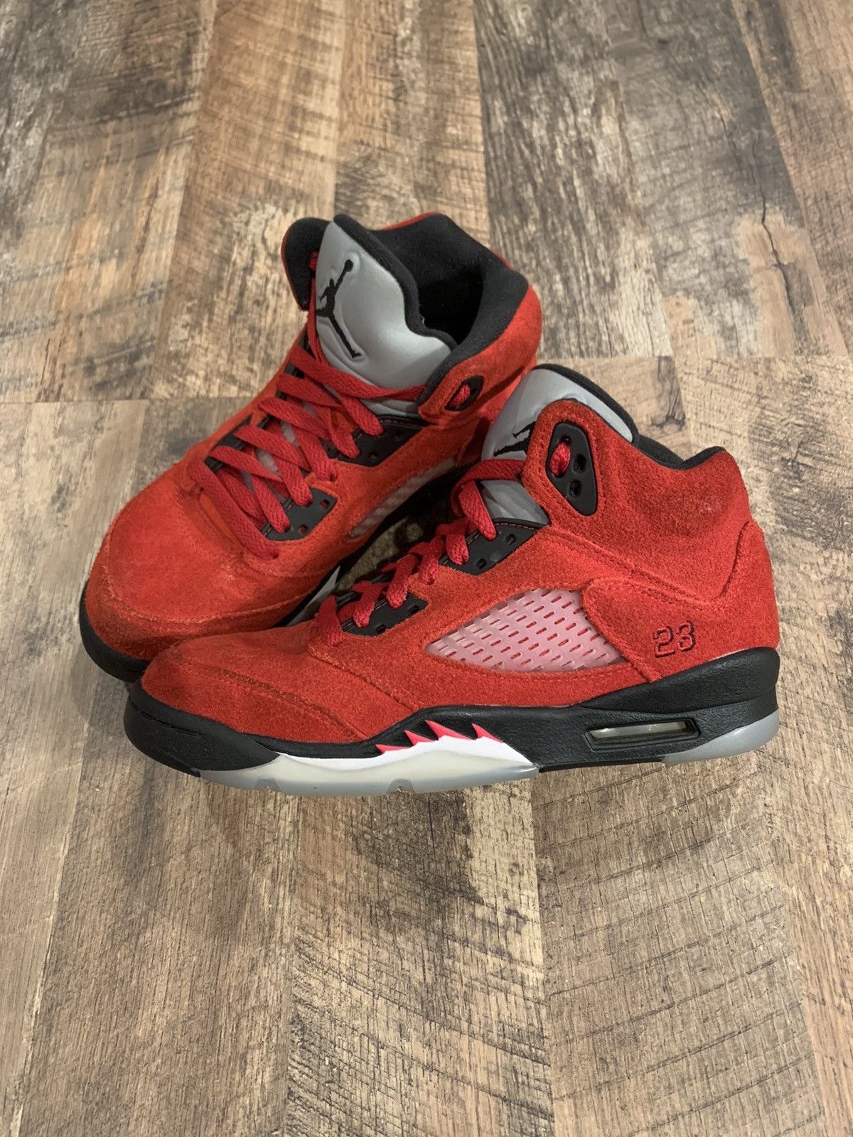 Nike Nike Air Jordan 5 GS Raging Bull Toro Bravo 2021 Sneakers | Grailed