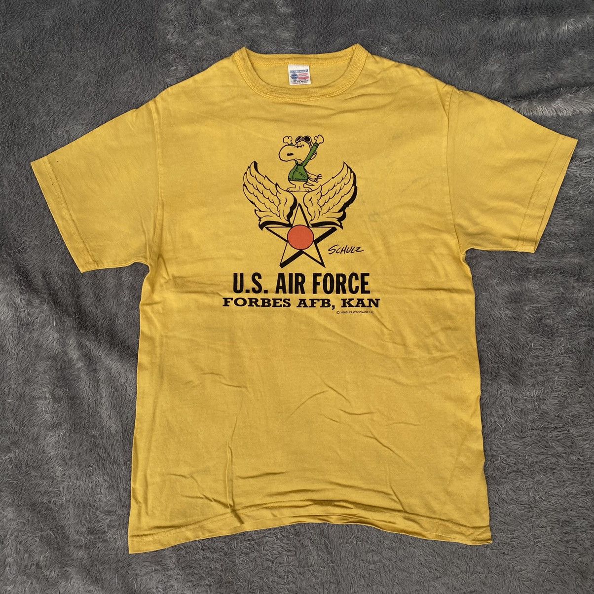 Military Buzz Rickson’s Peanuts USAF Tshirt | Grailed