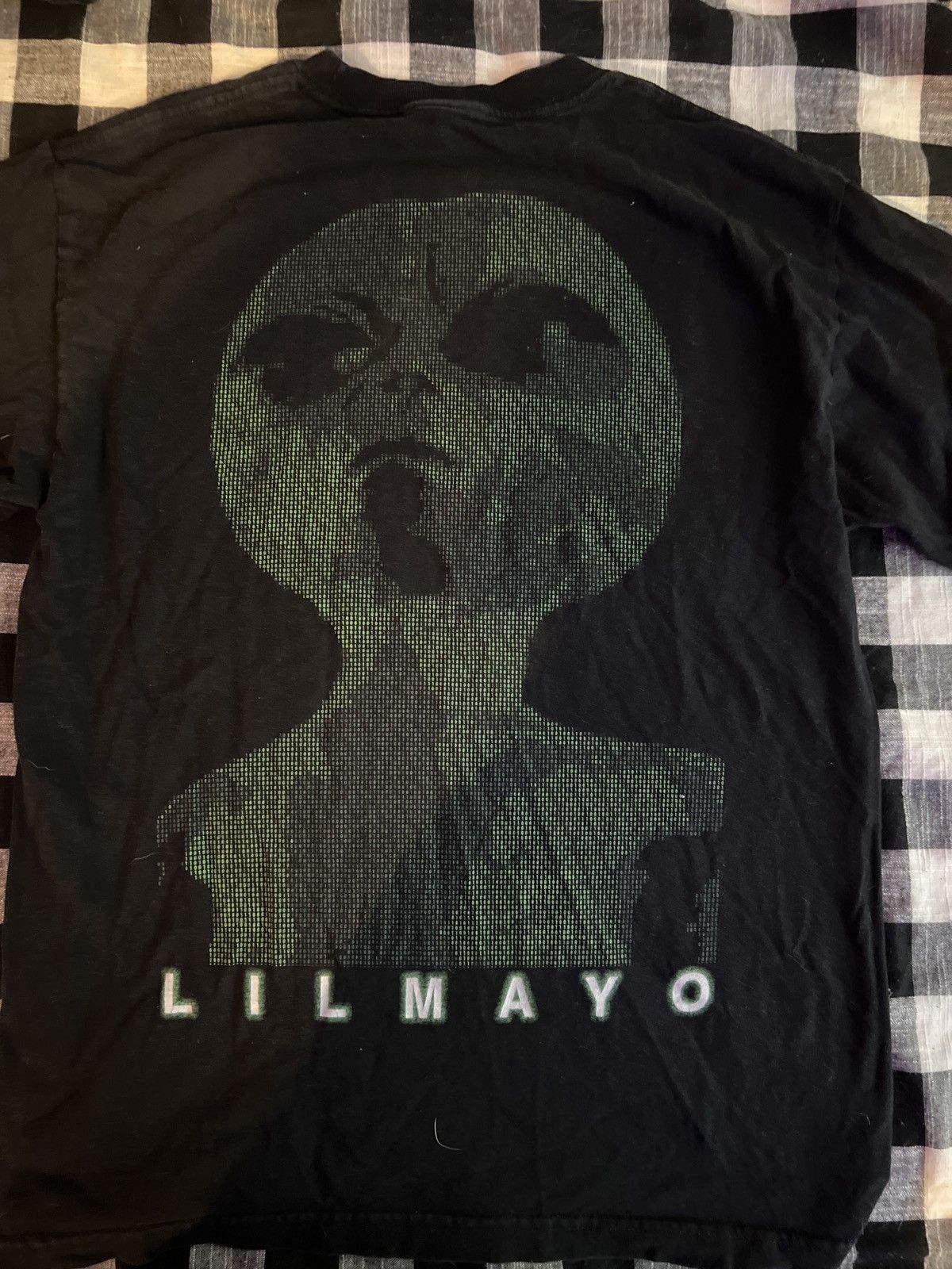 Other × Streetwear × Vintage Lil Mayo Succ Black T Shirt Green Alien ...