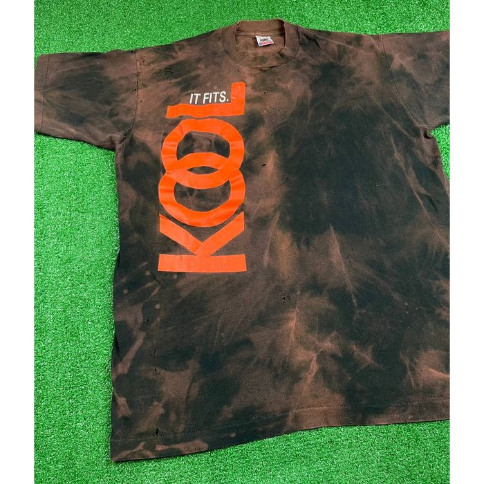 Vintage Vintage 90s KOOL Shirt Black CRAZY FADE 4G Seller USA Made ...