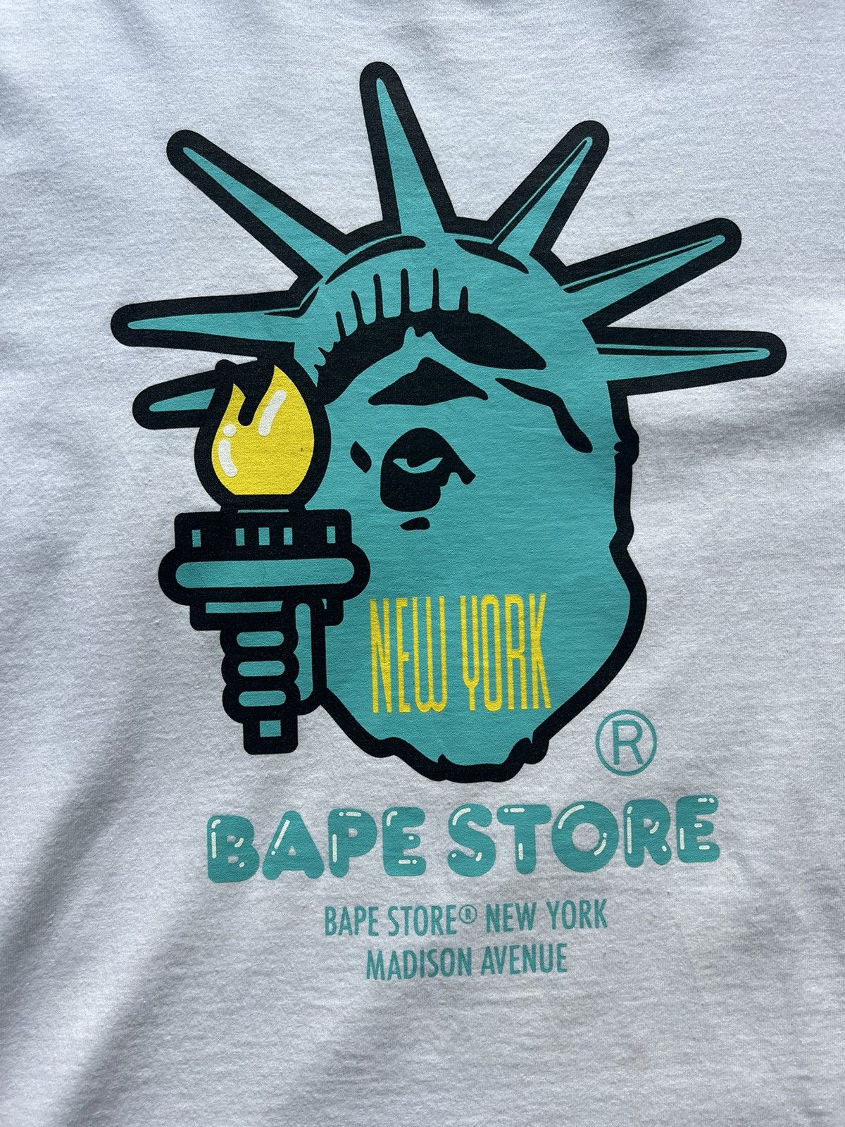 Bape Bape Statue of Liberty New York | Grailed
