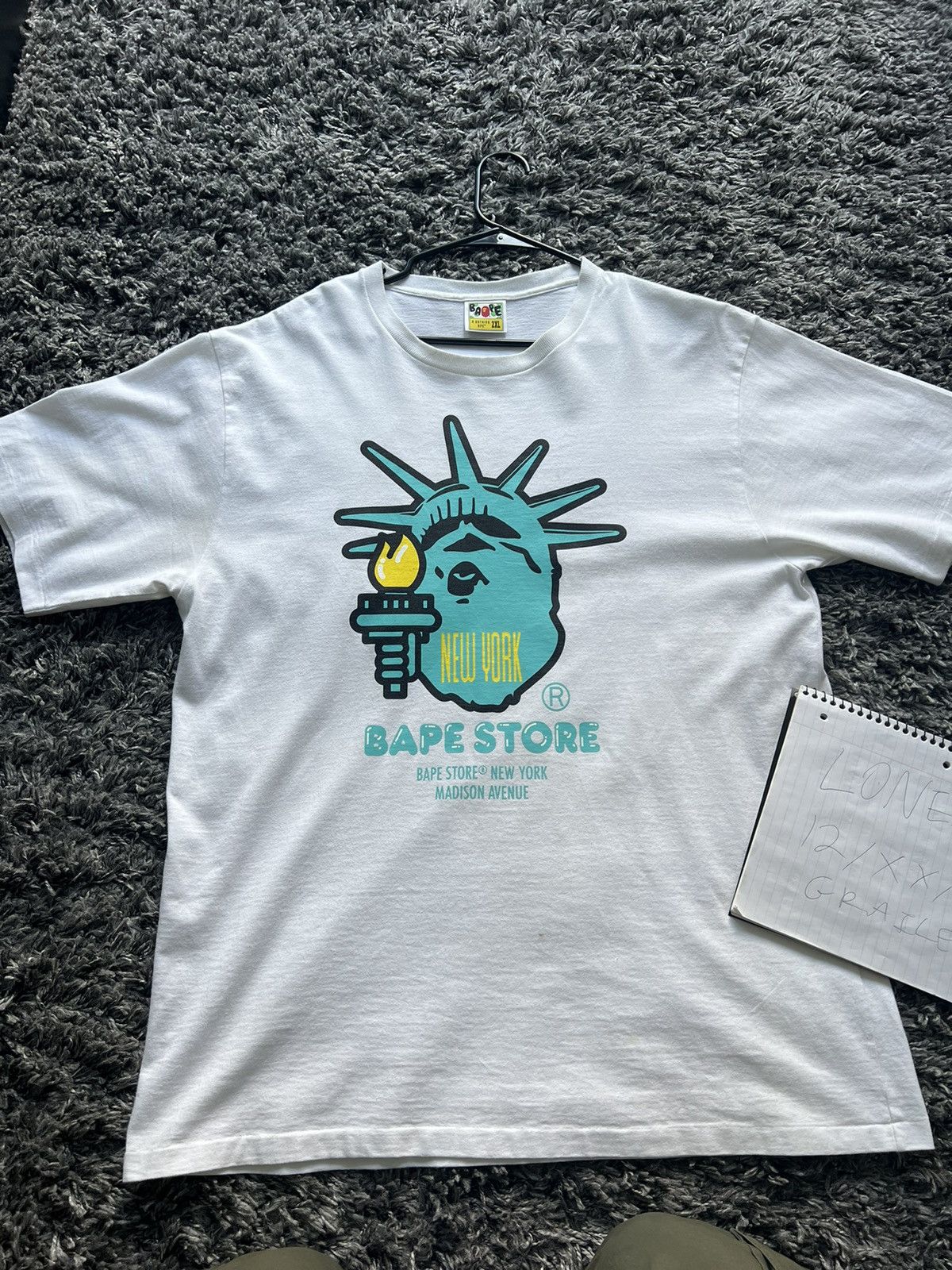 Bape Bape Statue of Liberty New York | Grailed