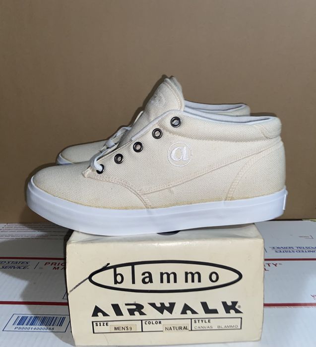 Vintage vintage AIRWALK skateboard shoe Canvas Blammo Tony Hawk vans ...
