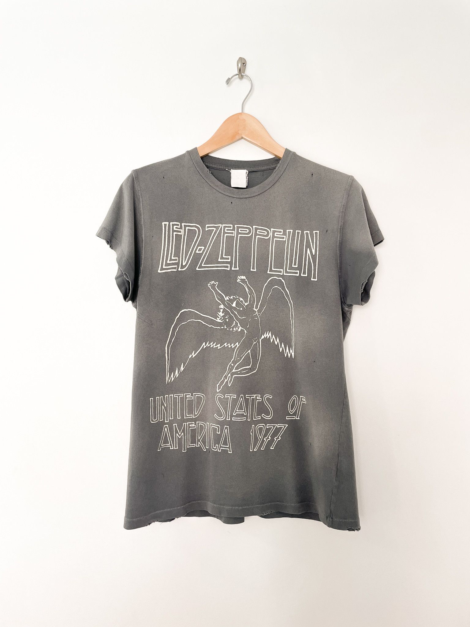 Led Zeppelin × Vintage Led Zeppelin 1977 Tour Tee | Grailed