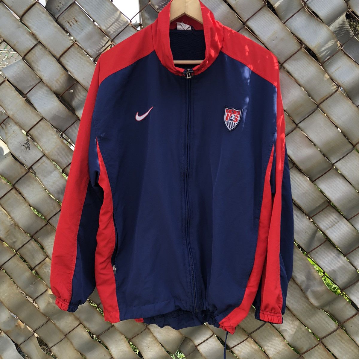 Vintage USA NATIONAL SOCCER TEAM WINDBREAKER NIKE 90s | Grailed