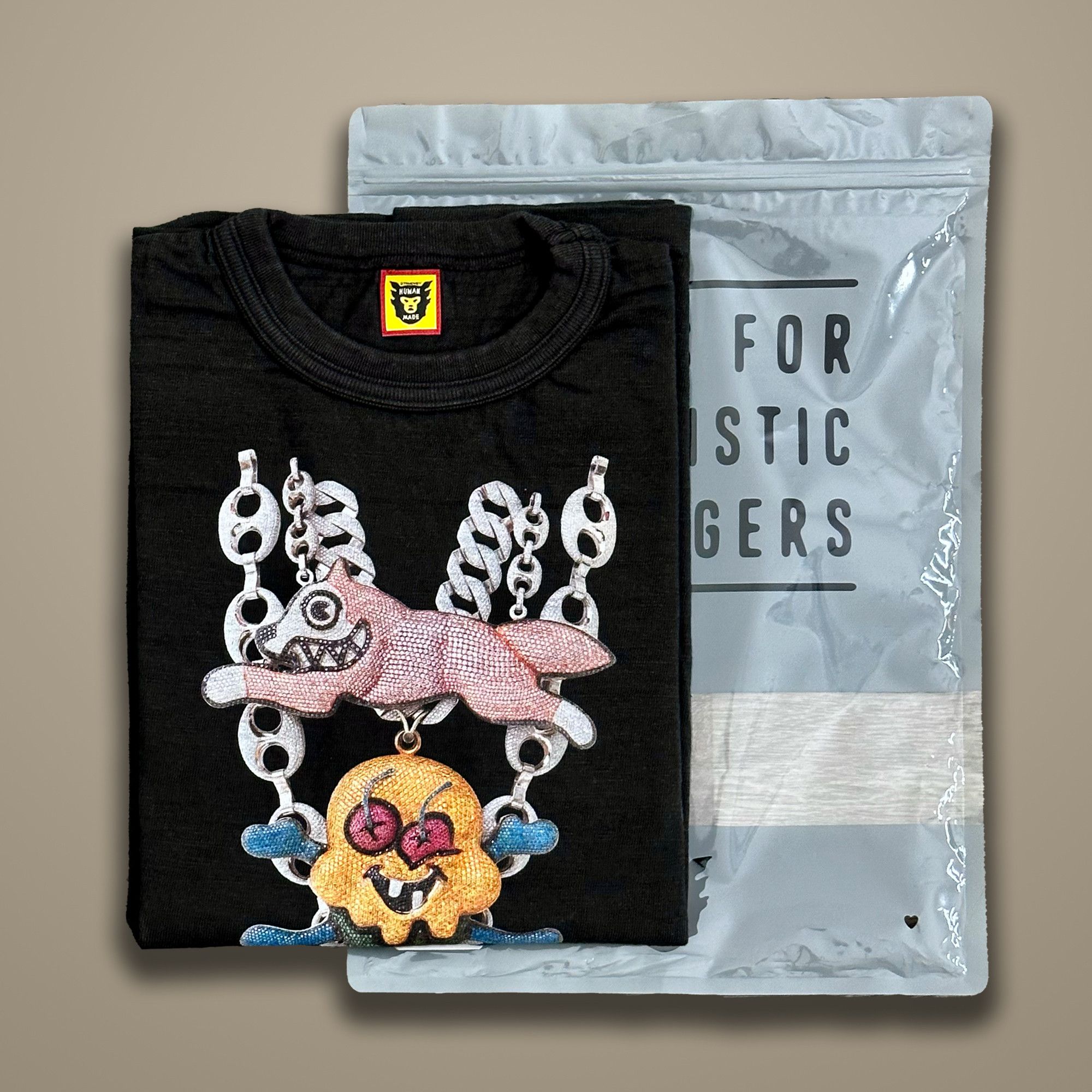 Billionaire Boys Club × Human Made HUMAN MADE X BBC NIGO CHAINS TEE ...