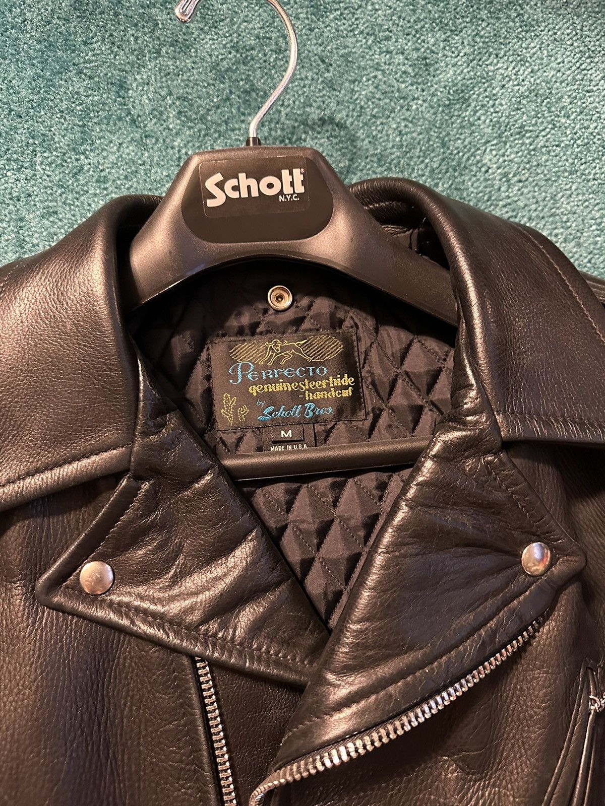 Schott Schott 519 Waxy Natural Cowhide One Star Perfecto | Grailed
