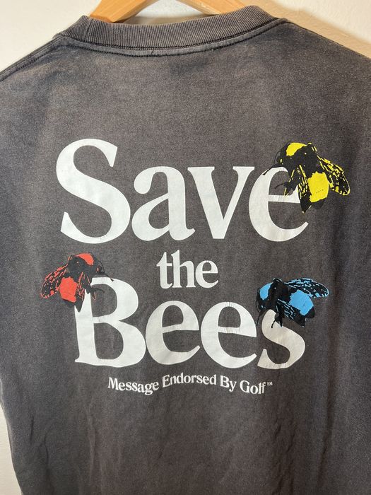 Golf Wang Golf Save The Bees Campaign Faded Tee | Grailed