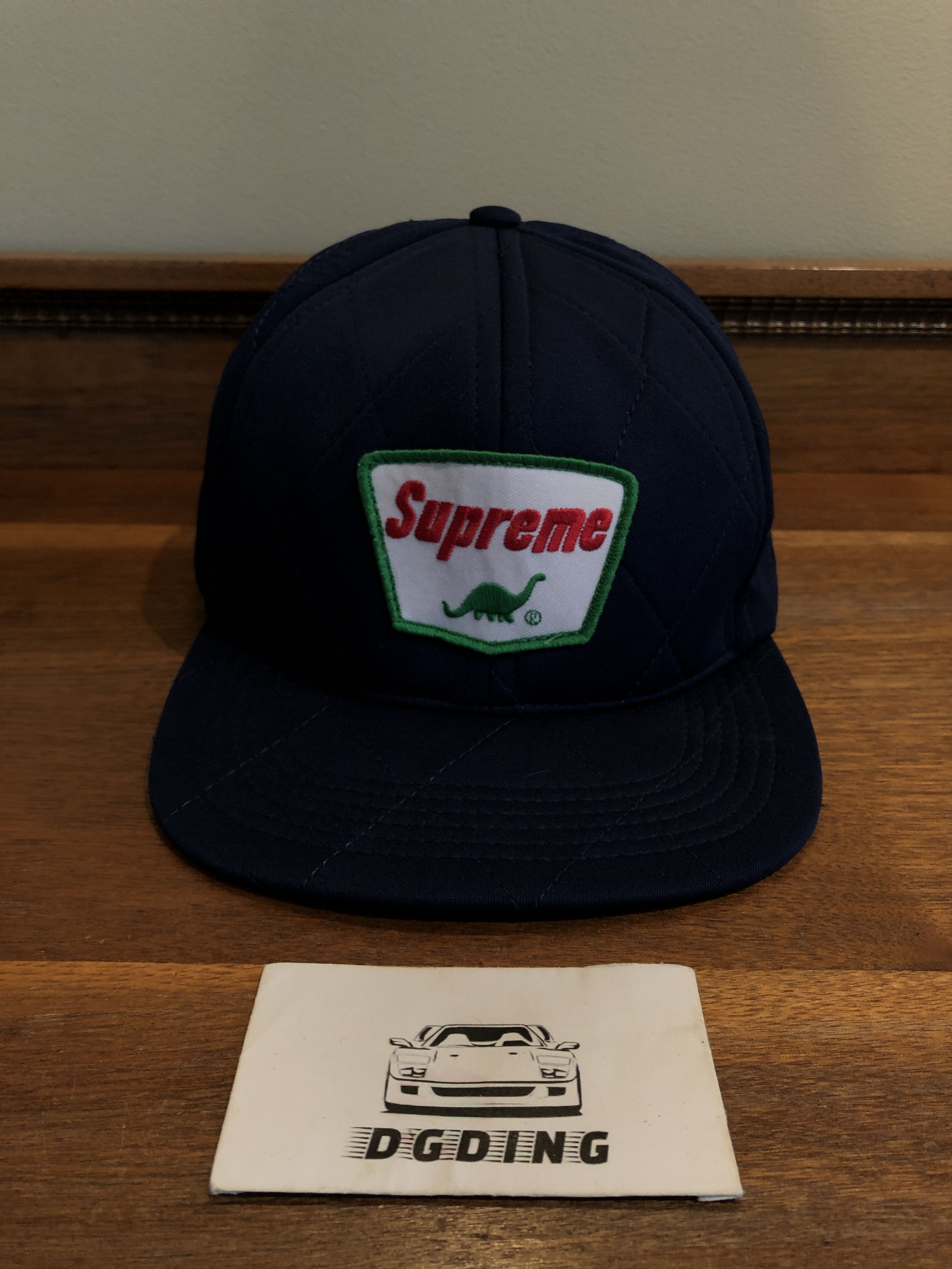 Streetwear × Supreme Supreme Sinclair Oil/Dinosaur Hat Navy FW/12 | Grailed